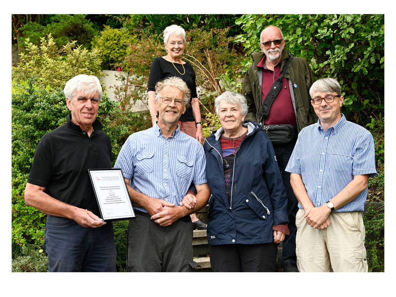 Rhodri Clark Honoured - Conwy Camera Club